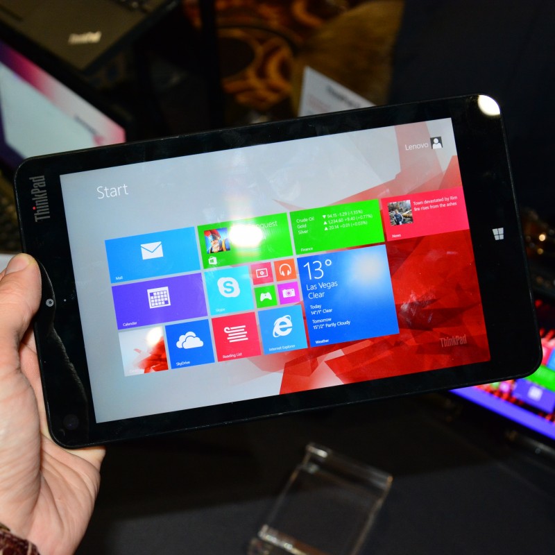 Lenovo ThinkPad 8 – špičkový Windows 8.1 tablet míří do prodeje ...