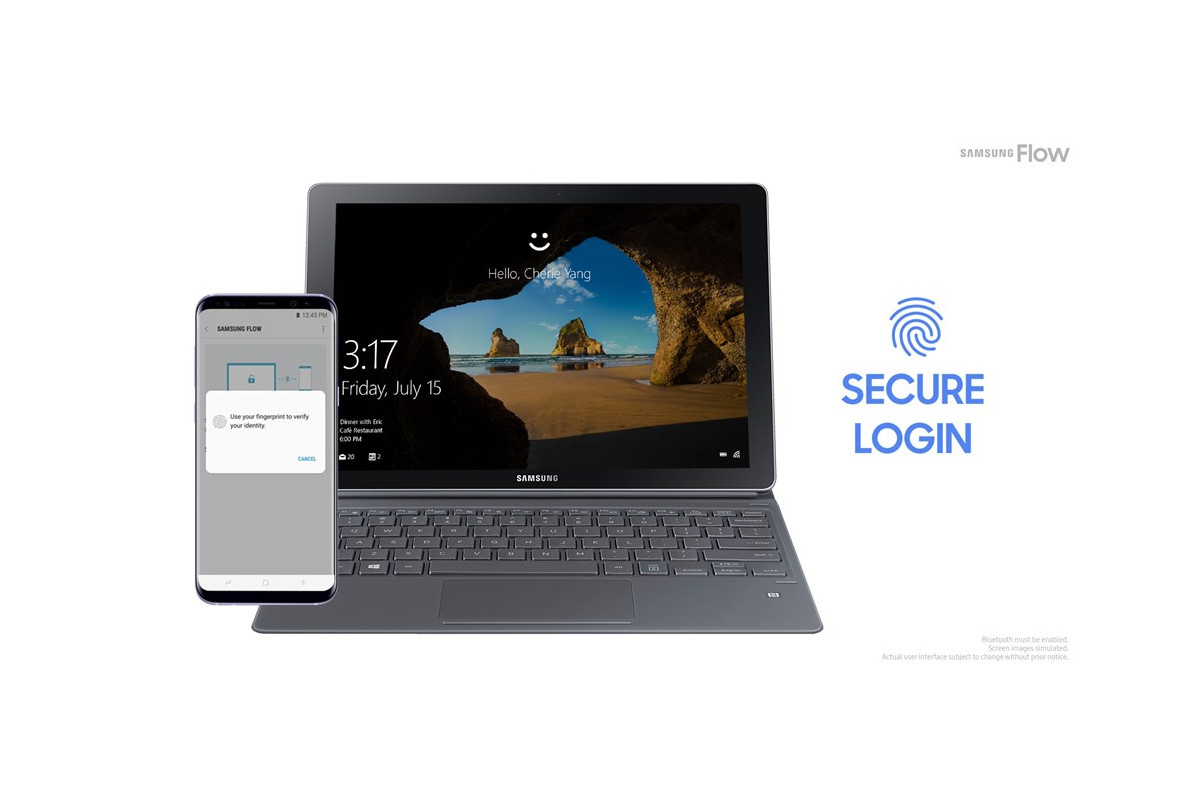 S aplikací Samsung Flow snadno odemknete váš počítač s Windows pomocí ...