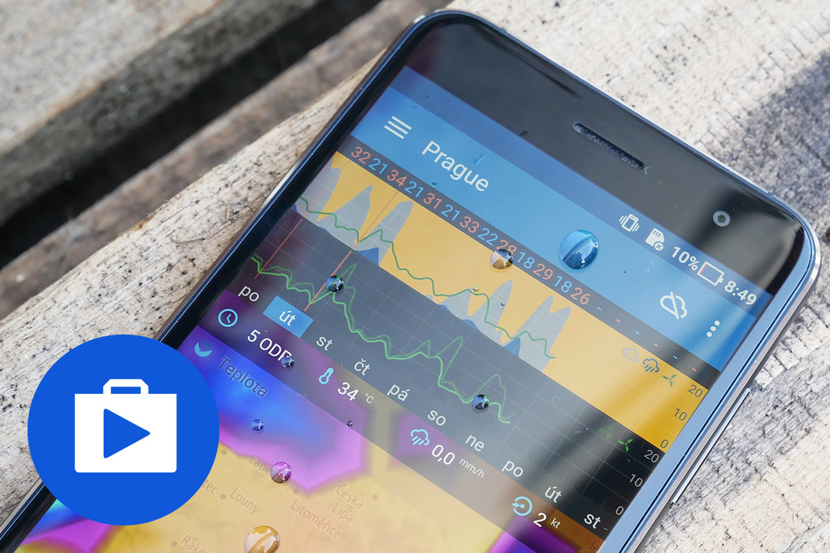 Podívejte se na mapu počasí s aplikací Flowx – Android aplikace týdne | mobilenet.cz