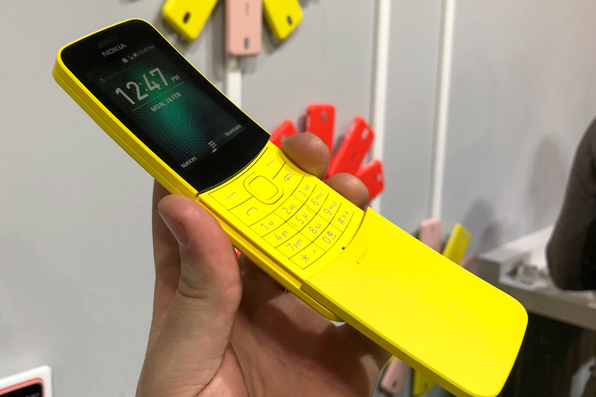 Banán naživo z MWC 2018: Nokia 8110 z Matrixu se vrací | mobilenet.cz