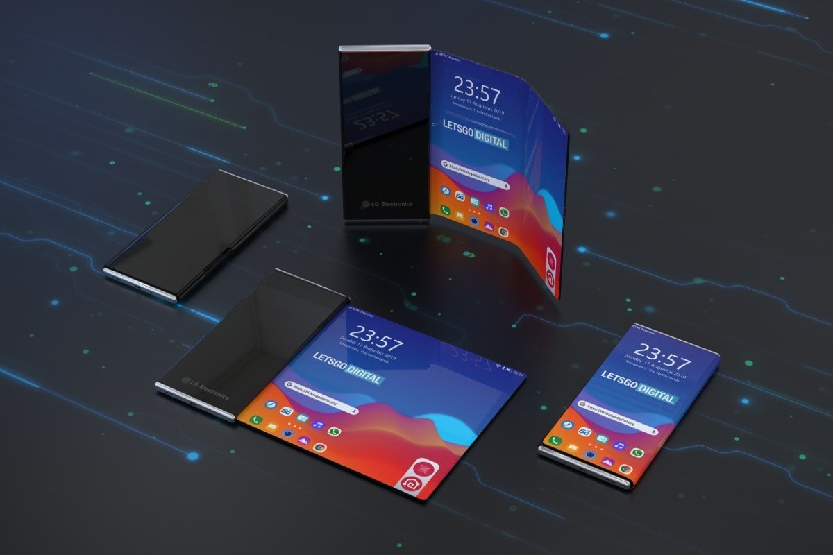 LG si patentovalo pokročilý ohebný telefon. Displej se ohýbá víckrát ...