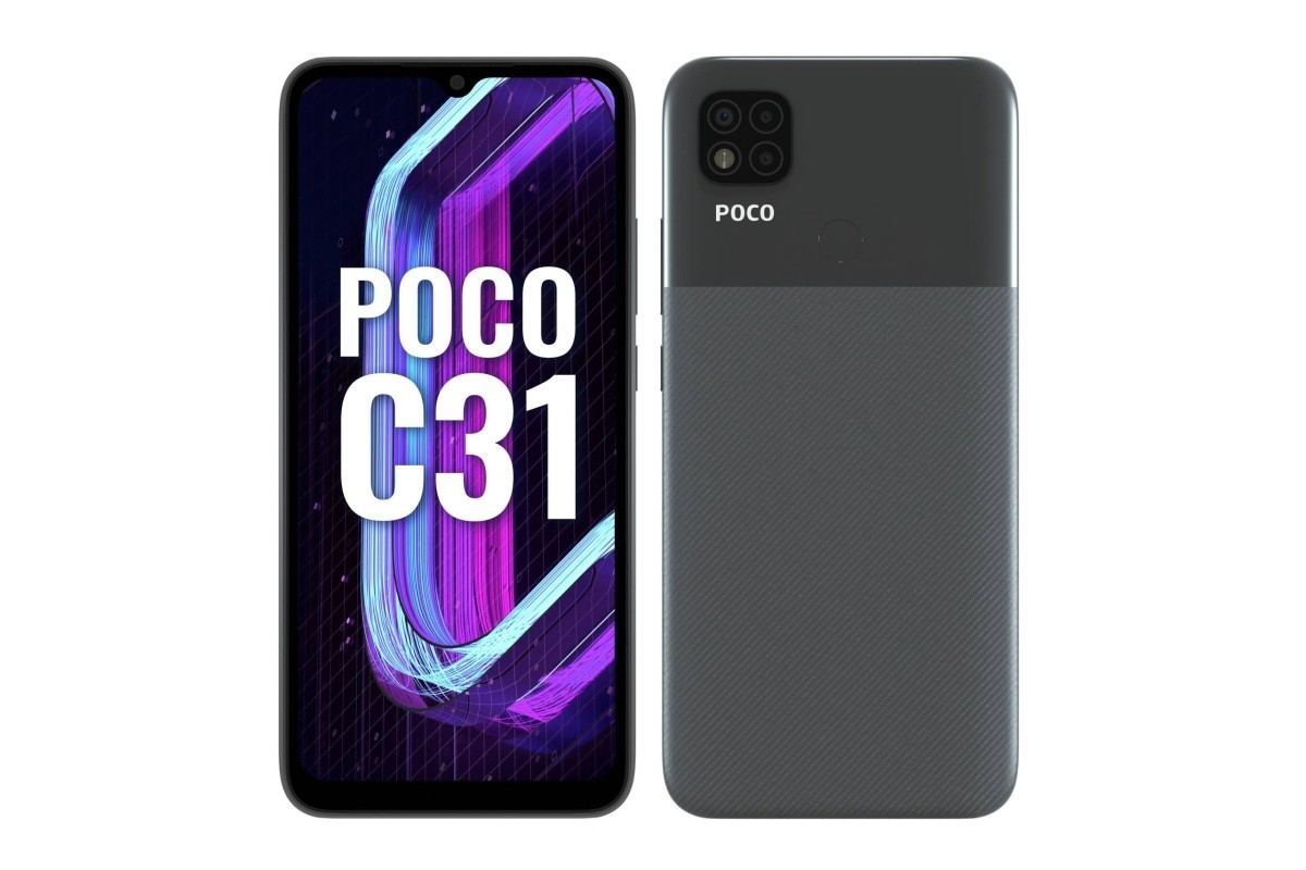 Poco C31 pro nenáročné nabízí velkou baterii a 3 fotoaparáty | mobilenet.cz
