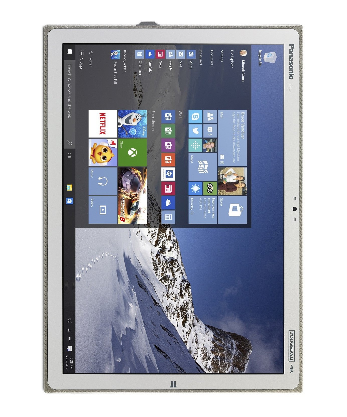 Panasonic Toughpad 4K Performance výbava a cena | mobilenet.cz