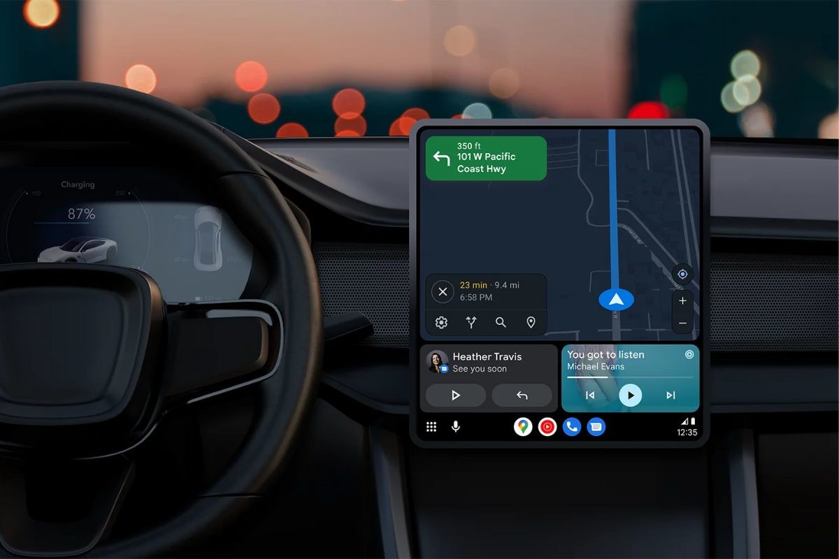 Modernizované Android Auto je konečně tady. Má hezčí vizuál i nové ...