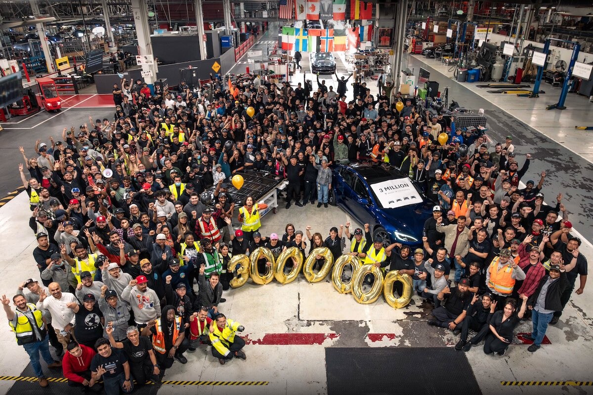Tesla ve Fremontu vyrobila už 3 miliony elektromobilů | fDrive.cz
