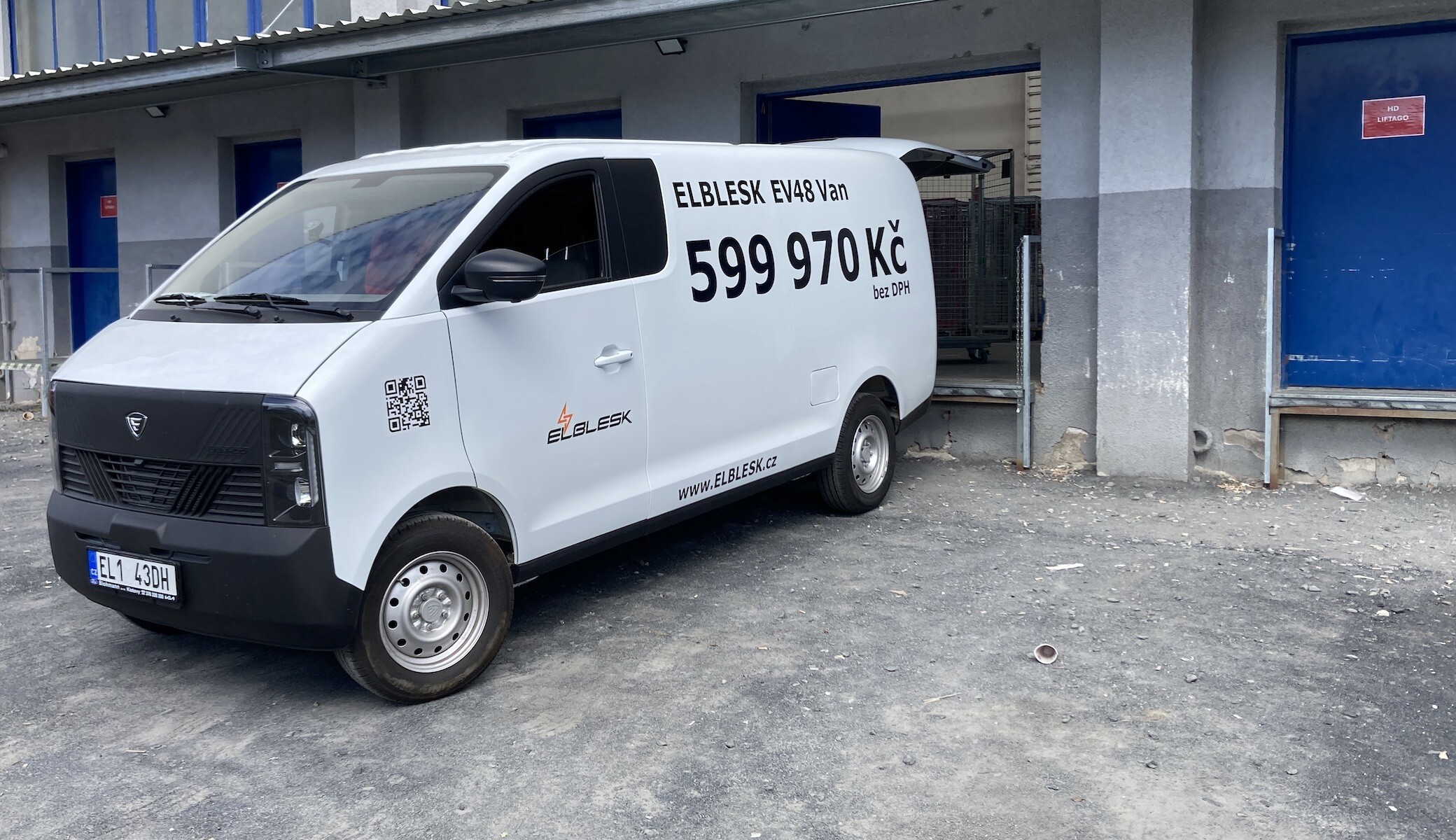 Test elBlesk EV48 Van – Jaké je to být kurýrem v čínské elektrické ...