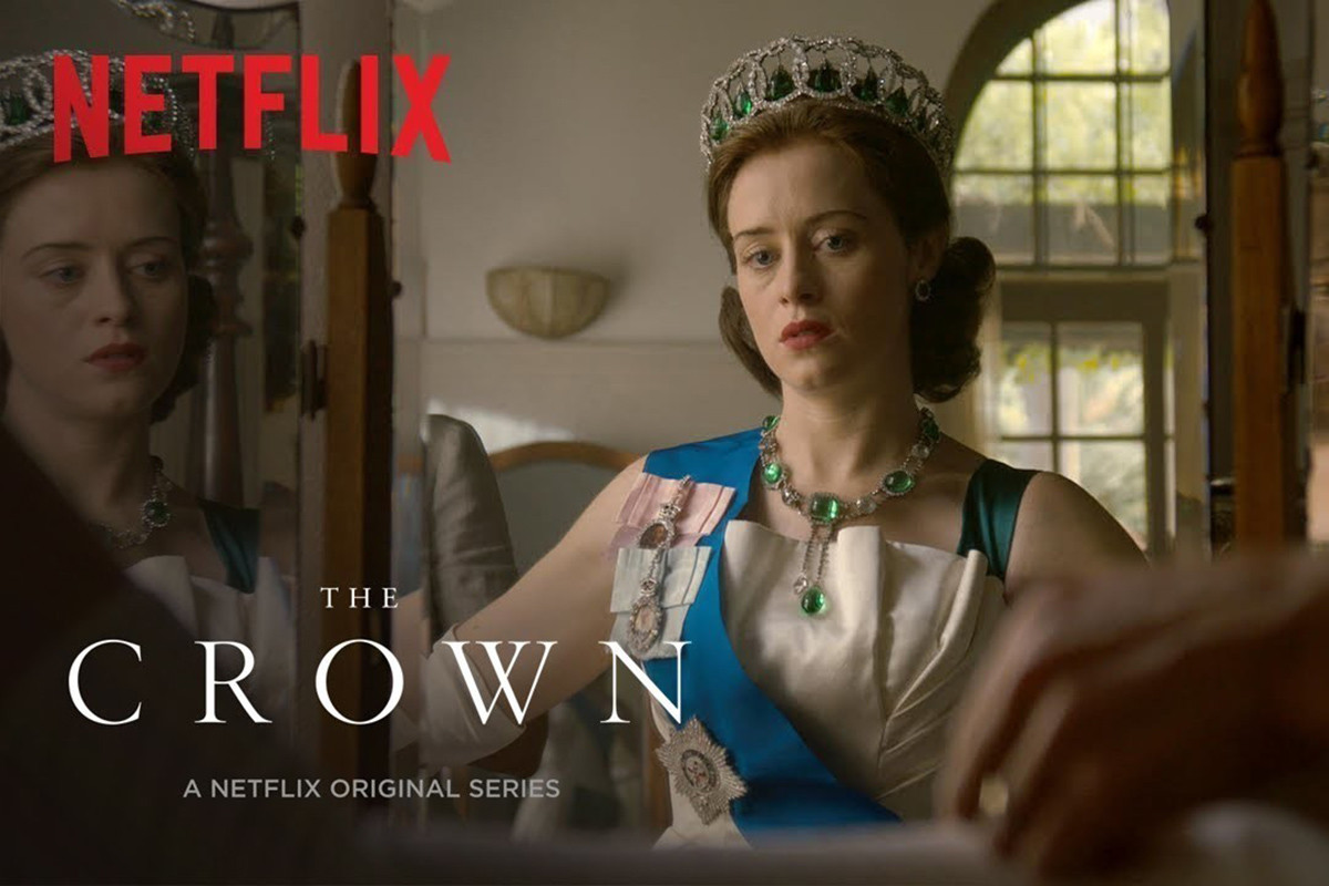 Natáčení seriálu Koruna bylo z úcty ke královně Alžbětě II. pozastaveno ...