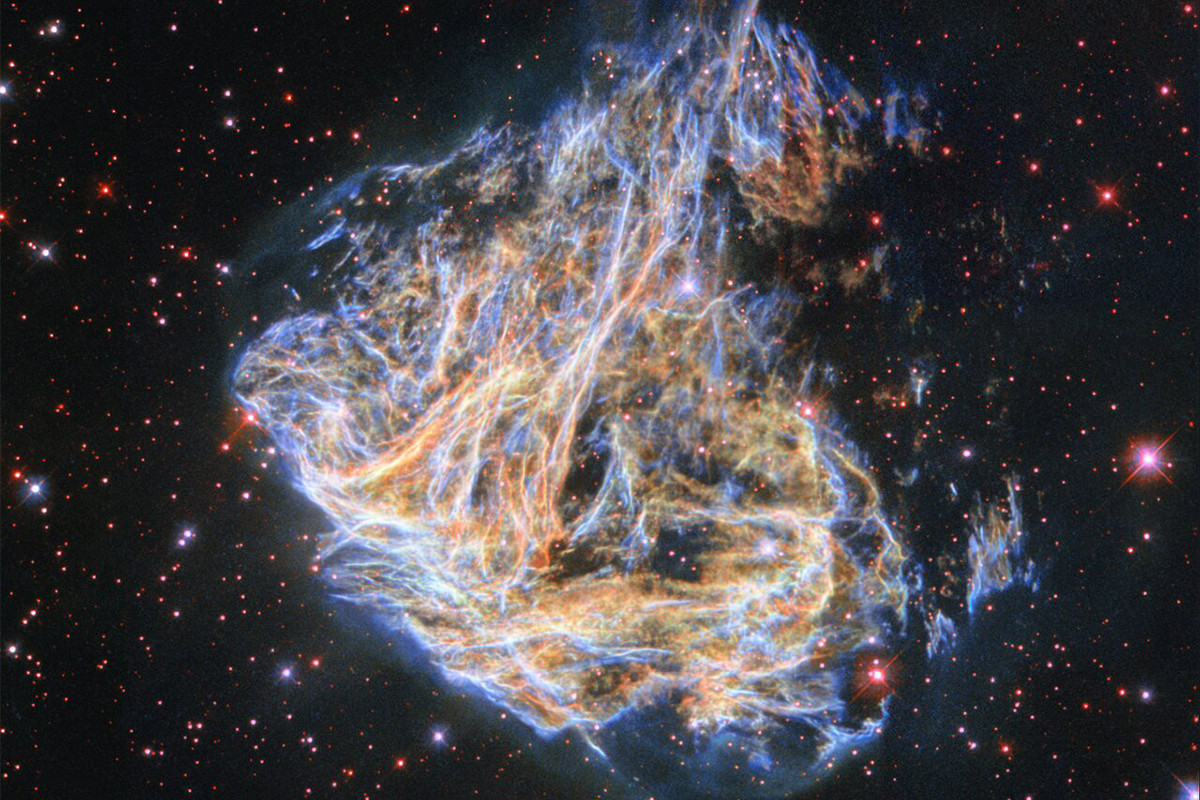 Hubbleův teleskop zachytil na snímku pozůstatky supernovy | fZone.cz