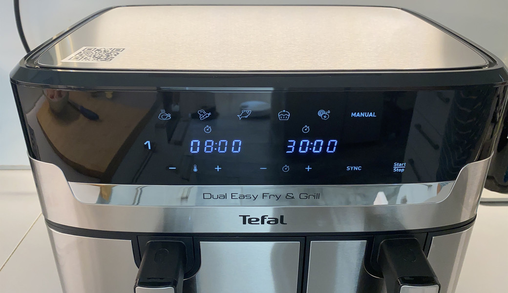 recenze Horkovzdušná fritéza Tefal Dual Easy Fry & Grill EY905D10 ...