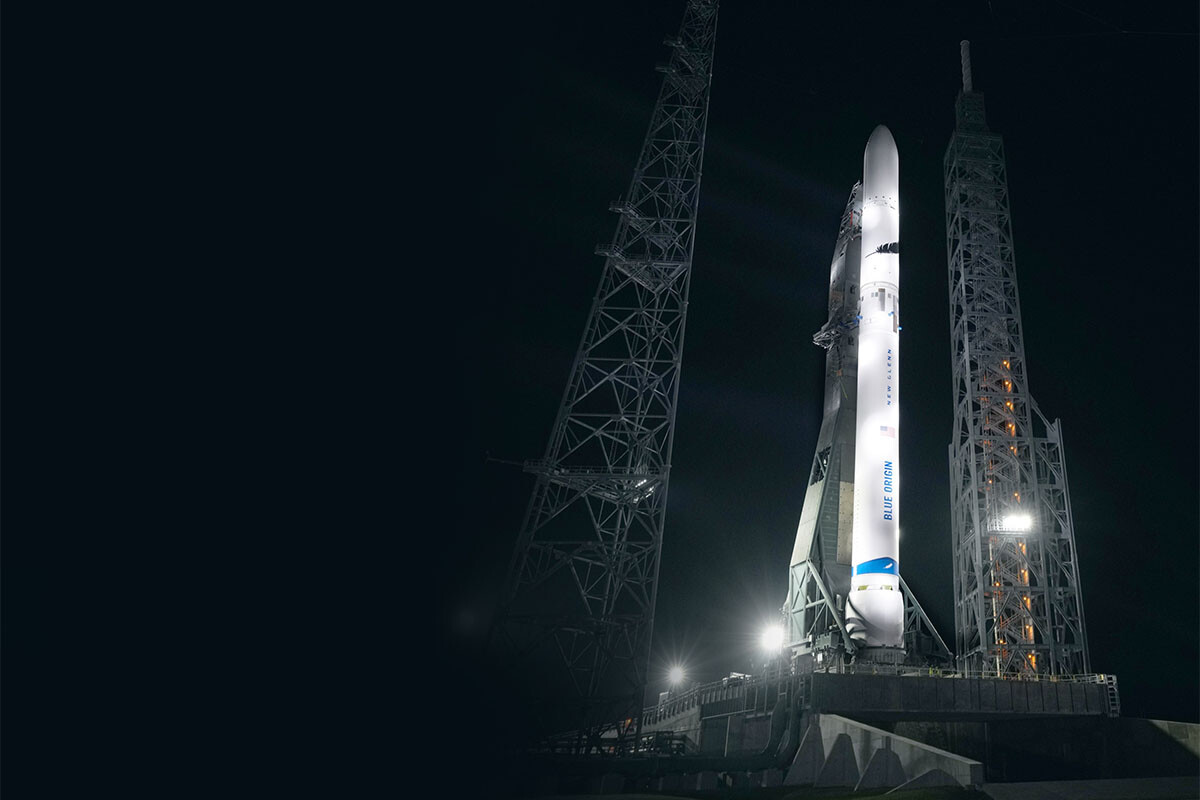 Nová raketa New Glenn odstartuje v říjnu. Vynese sondy směřující k Marsu | fZone.cz
